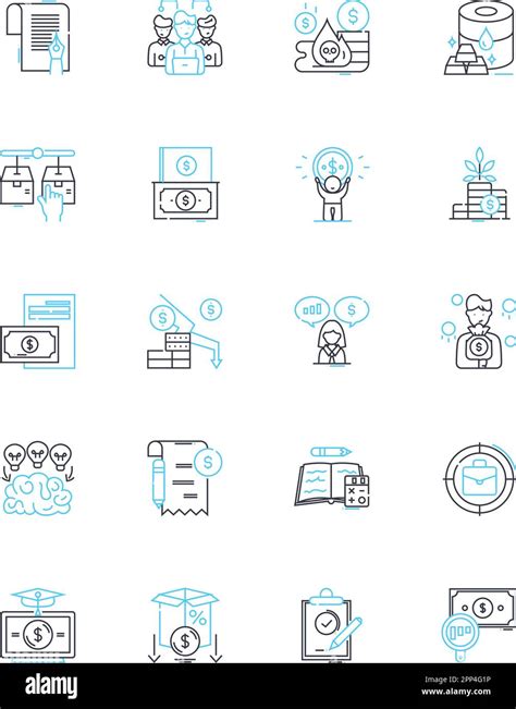 Problem Solving Linear Icons Set Innovate Analyze Resolve