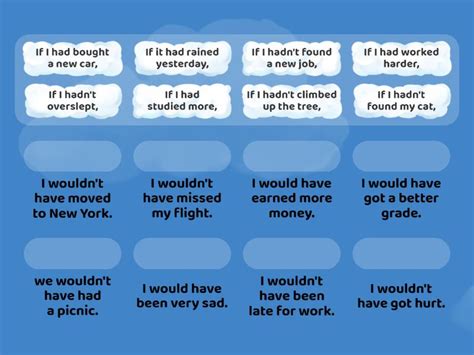 Third Conditionals Match Up