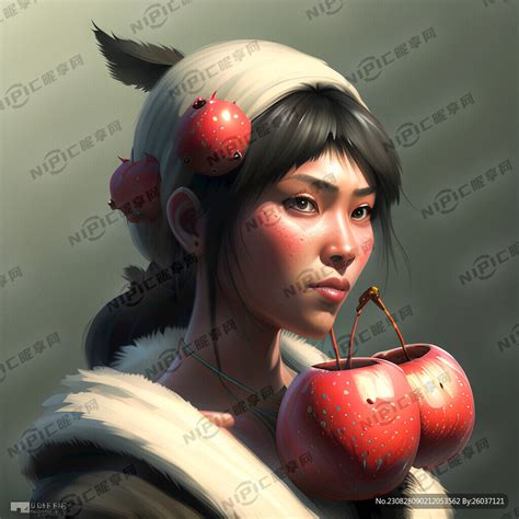 Ai创作图山楂 昵图网