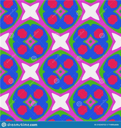 Geometric Vector Pattern With Triangular Elements Seamless Abstract