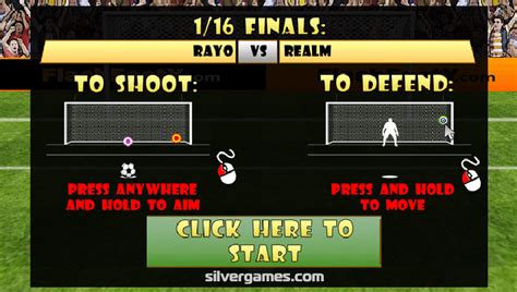 penalty shooters silvergames te Çevrimiçi oynayın 🕹️