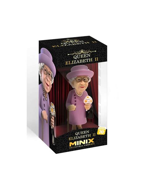 Minix Collectibles Queen Elizabeth Ii 70 12 Cm Vinyl Figure New