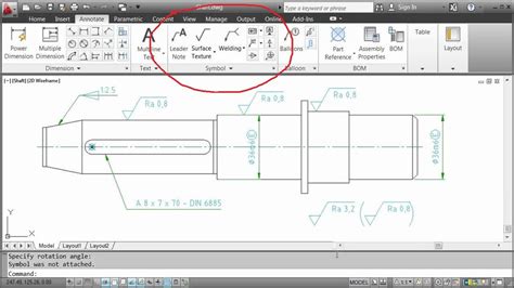 surface texture symbol in autocadlt 2018 autodesk community