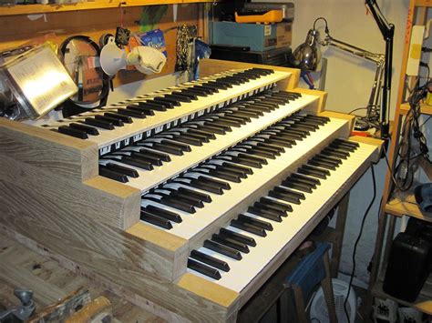 Building An Organ Console Diy Project In 2023 Diy Projects