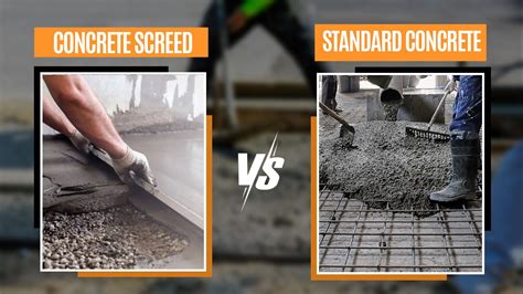 Concrete Vs Screed Complete Guide For Your Project 2025