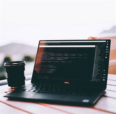 Workplace Coding Notebook Macbook Css Php Java Website Code Coffee