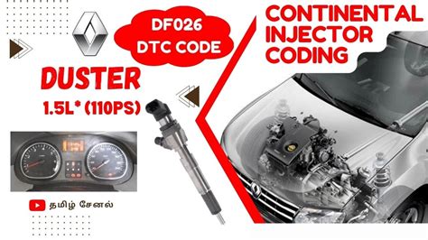 How to do Fuel injector coding in Renault Duster 110ps Engine.. ( in Tamil ) - YouTube