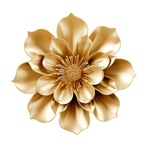 Golden Flower Background Pngs For Free Download
