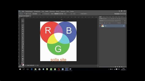 Как поменять цветовую модель в фотошопе Youtube