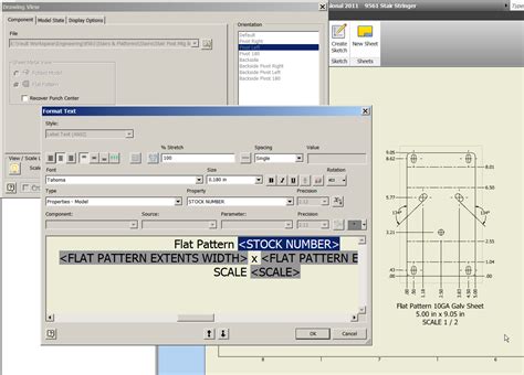 solved reference sheet metal unfold rule in a note autodesk community