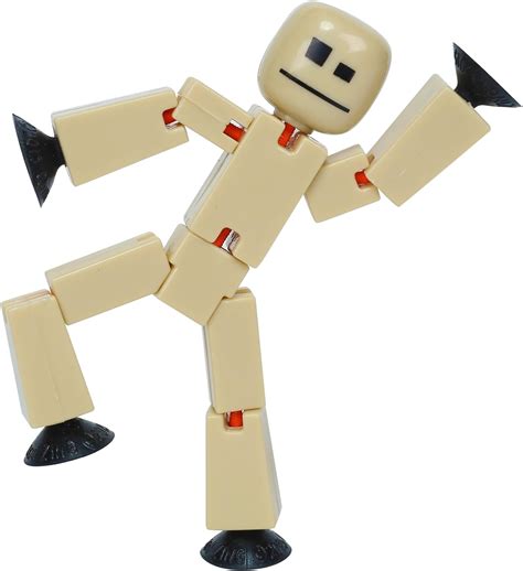 Zing Stikbot Single Pack Includes 1 Stikbot Collectible Action Figures And Accessories Stop