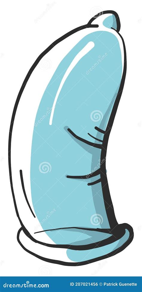 Condom Drawing Illustration Vector Stock Vector Illustration Of Safety Contraception