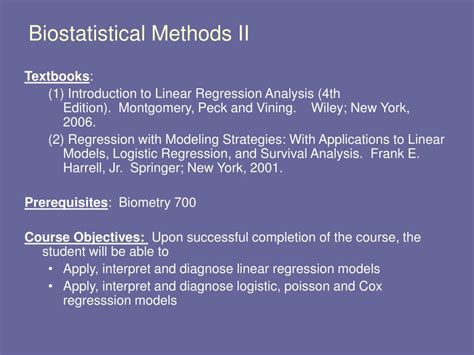 Ppt Bmtry 701 Biostatistical Methods Ii Powerpoint Presentation Free