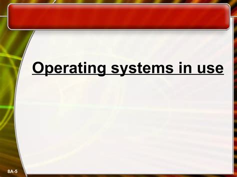 Operating Systems Ppt
