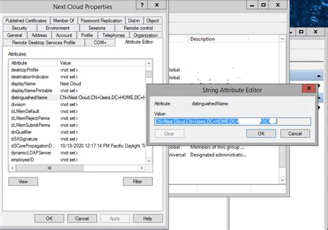 Configuration of LDAP AD Integration can t get no Base DN ℹ Support Nextcloud community
