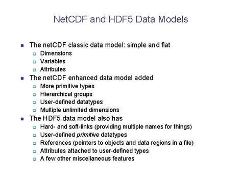 net cdf data model details russ rew ucar