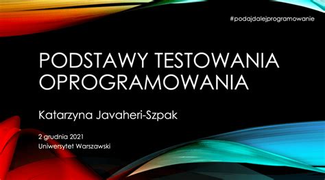 Podstawy Testowania Professional Development Quiz Quizizz