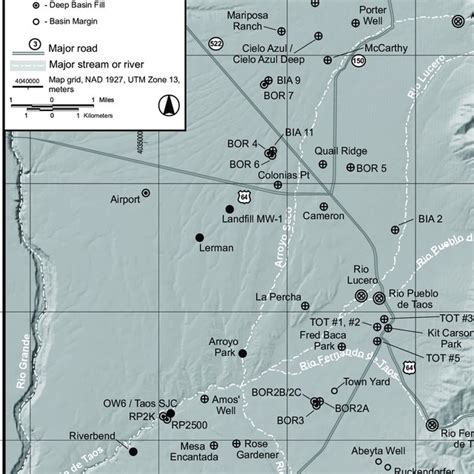 Site Location Map Showing Isotope Sample Locations Download Scientific Diagram