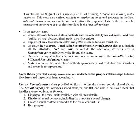 Solved Implement A Class Hierarchy For This Application As