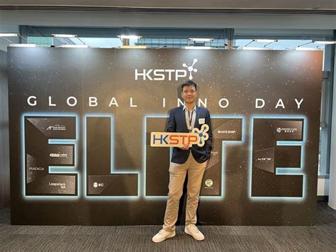 Hongkongsciencepark Innoday Innovation Networking Entrepreneurship Techforgood Charles