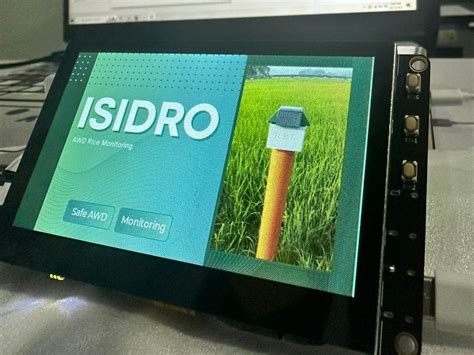 Awd Irrigation Water Level Monitoring Using Embedded Gui