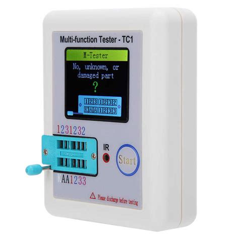 Tester Transistor Tester Multi‑function Full Color Grandado