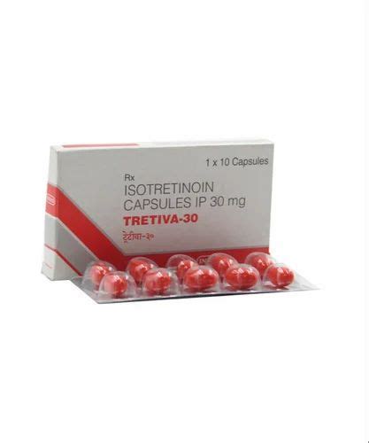 Isotretinoin 30 Mg Capsules Tretiva 30 Packaging Type Strips At Rs