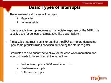 Subject Name Microprocessors Subject Code10ec46 Department