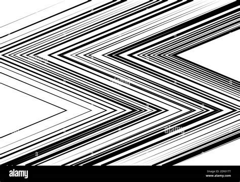 Corrugated Wavy Zig Zag Criss Cross Lines Abstract Geometric Black And White Grayscale