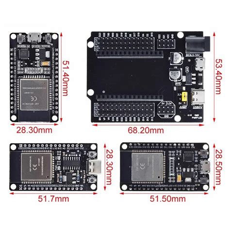 generic esp32 development board cp2102 ch340c wifibluetooth ultra low