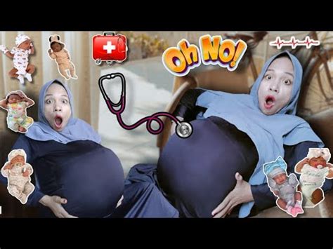 Kasihan😭Ibu Hamil Melahirkan Bayi Kembar 10🤣Ibu Hamil Sakit Perut Mau Melahirkan💖Abdillah And ...