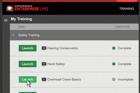 Convergence LMS Screenshot CompareCamp