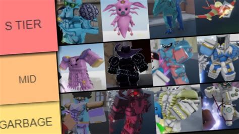 Yba Updated Stand Tier List V0882 Fandom
