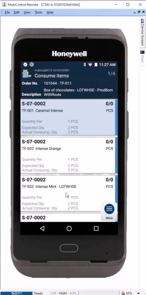 Webinar Highlights Intro To Production In Tasklet Factorys Mobile Wms For Business Central