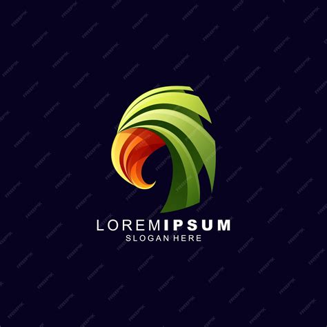 Premium Vector Eagle Tech Logo Design Illustration