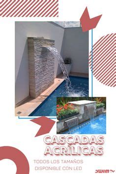15 Ideas De Cascadas Para Piscinas O Fuentes Cascadas Piscinas Piscina