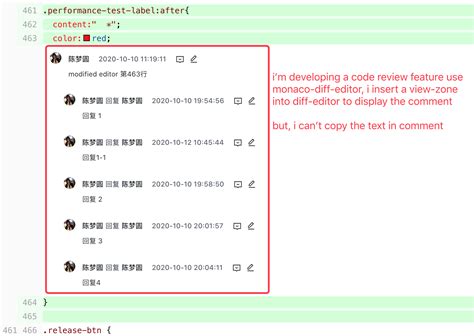 Cant Copy The Text In View Zone Of Diff Editor · Issue 2188 · Microsoftmonaco Editor · Github