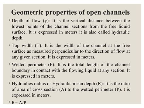 Types Of Flow In Open Channel PPT