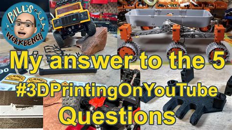 DPrintingOnYoutube My Answers To The Questions YouTube