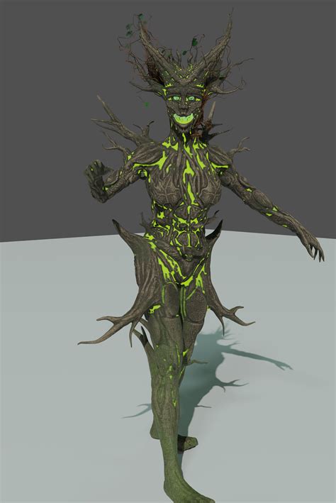 Skyrim Spriggan Concept Art