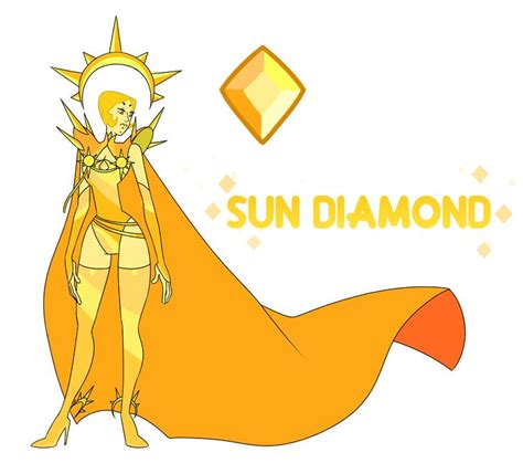 Su Oc Sun Diamond By Seopai On Deviantart Steven Universe Diamond