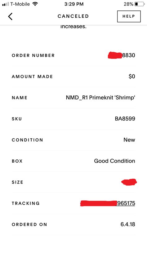 Goat App Order Got Cancelled After Shipping R Sneakers
