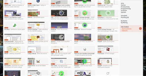 App Grid New Lightweight Ubuntu Software Center Alternative ~ Web Upd8