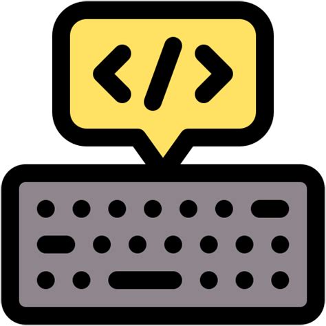 Icono De Programación Generic Color Lineal Color