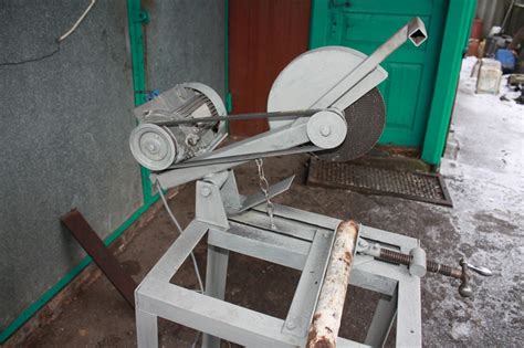 Как сделать дисковый отрезной станок по металлу своими руками