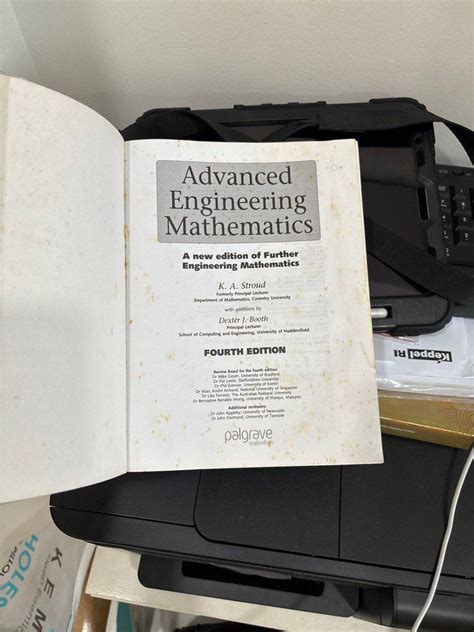 Advanced Engineering Mathematics Hobbies And Toys Books And Magazines Textbooks On Carousell