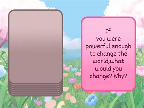 Conversation Questions Conditionals Случайные карты