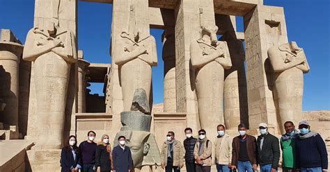 붕괴된 이집트 람세스 2세 거대 신전 한국이 되살린다