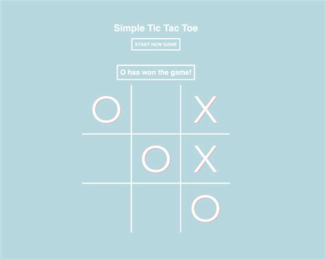 github vivienhennig simple tic tac toe game simple tic tac toe game