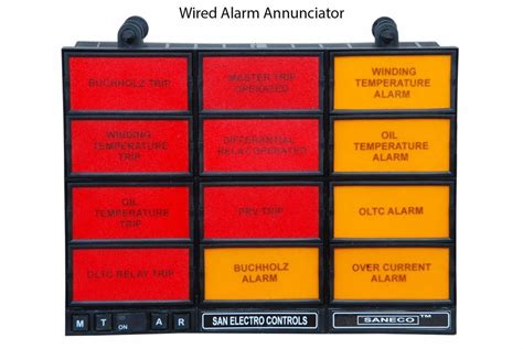 Saneco Wired Alarm Annunciator 110v At ₹ 6400piece In Bengaluru Id 2852156782991